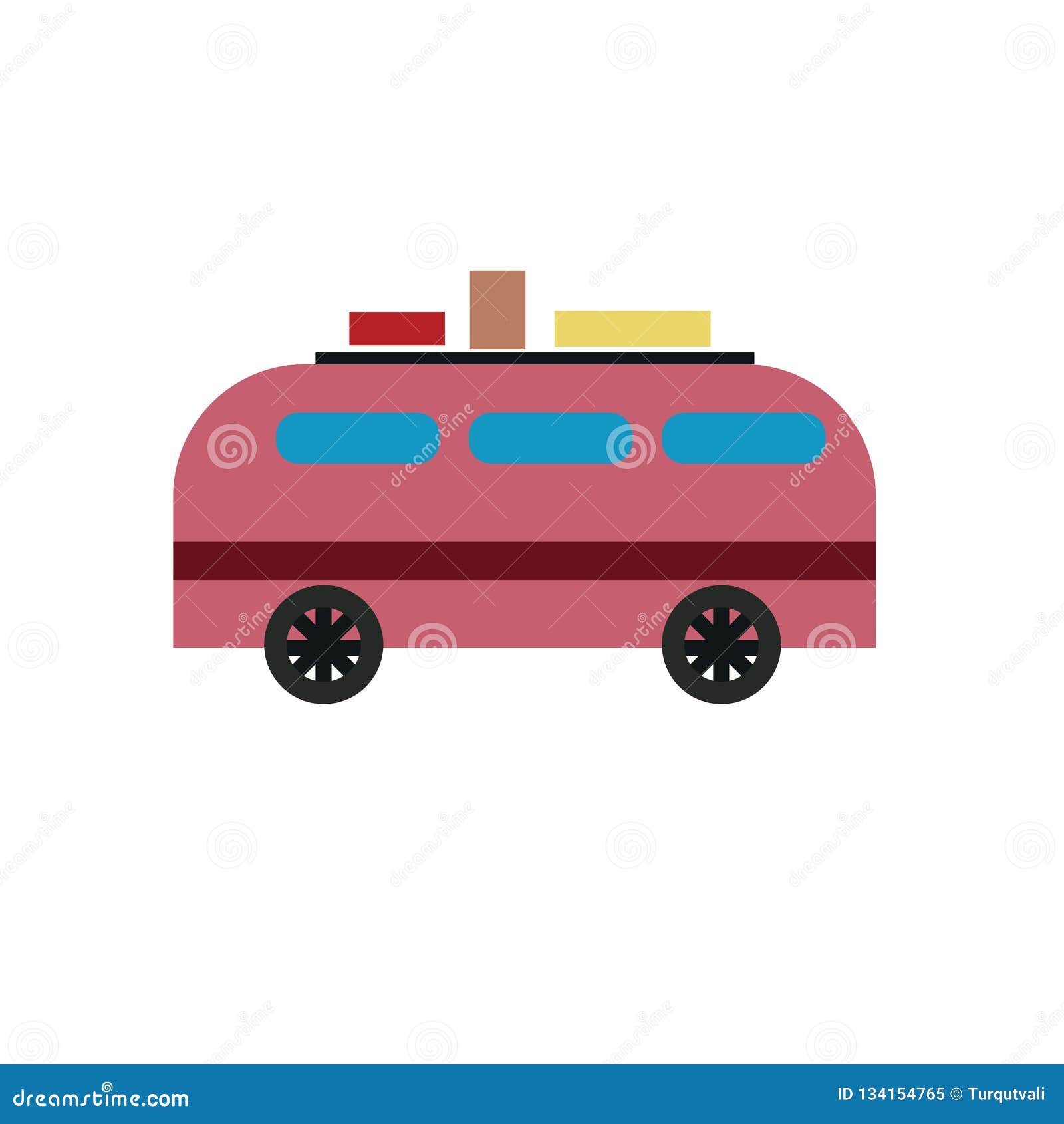 Minivan Icon Cartoon Vector | CartoonDealer.com #42687573