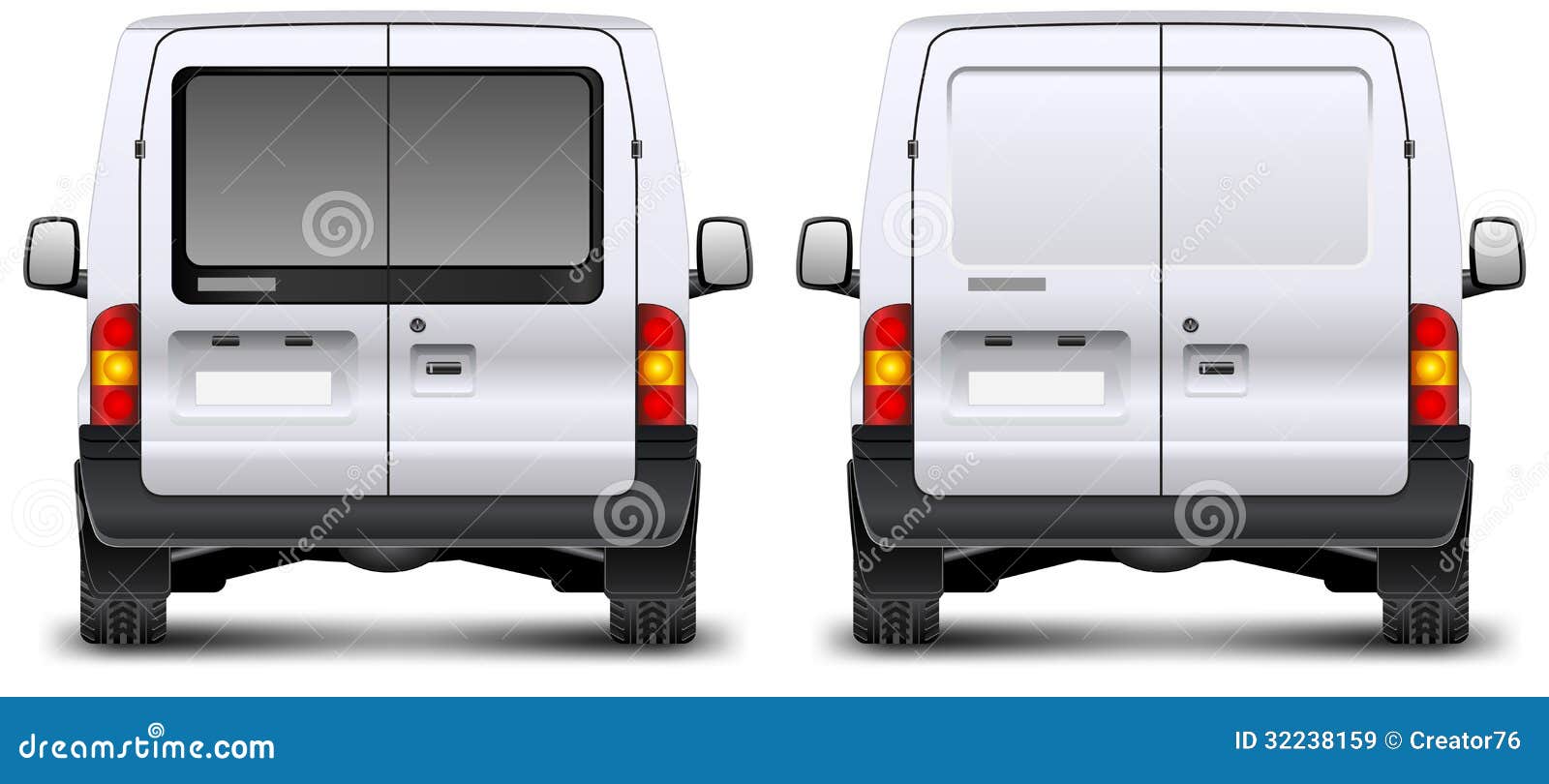 Minivan rear view stock vector. Image of hood, fastback - 32238159 Minivan rear view stock vector. Image of hood, fastback - 32238159