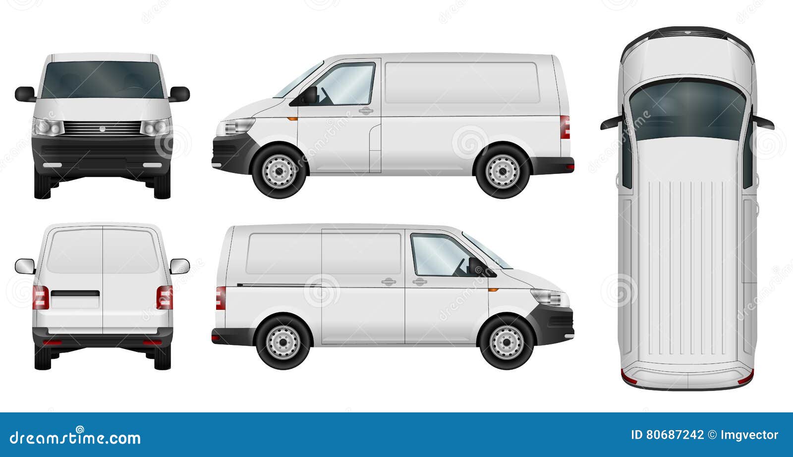 Minivan vector template stock vector. Illustration of lamp - 80687242