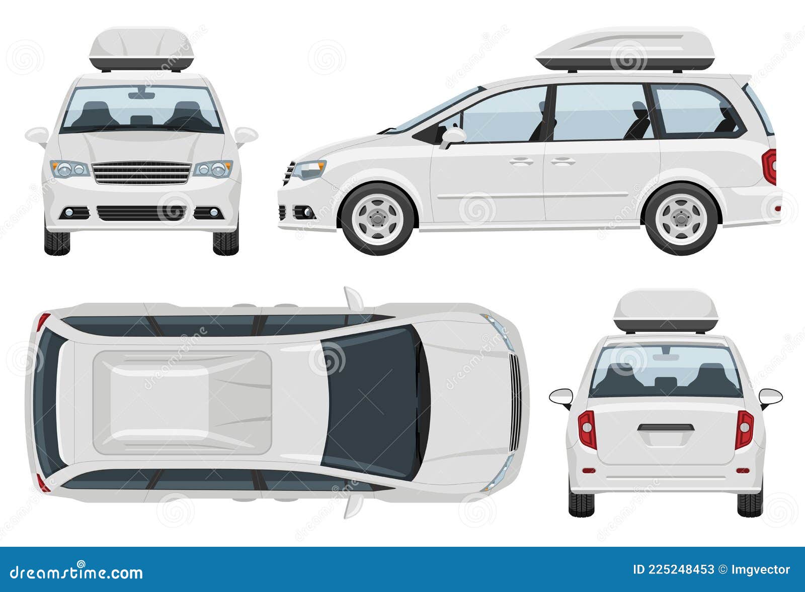 Minivan Vector Eps Vector, Eps, Logo, Icon, Silhouette Illustration By ...