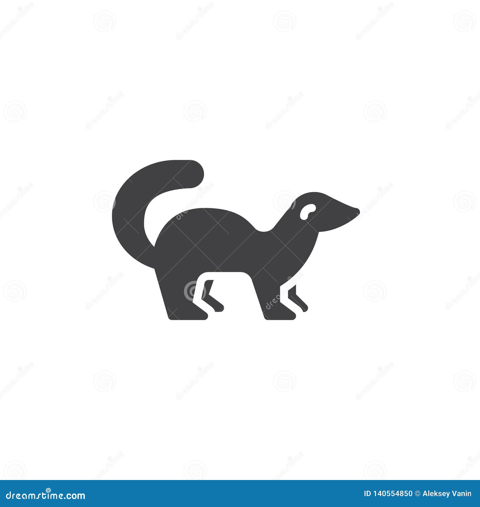Mink Vector Silhouettes | CartoonDealer.com #56781765