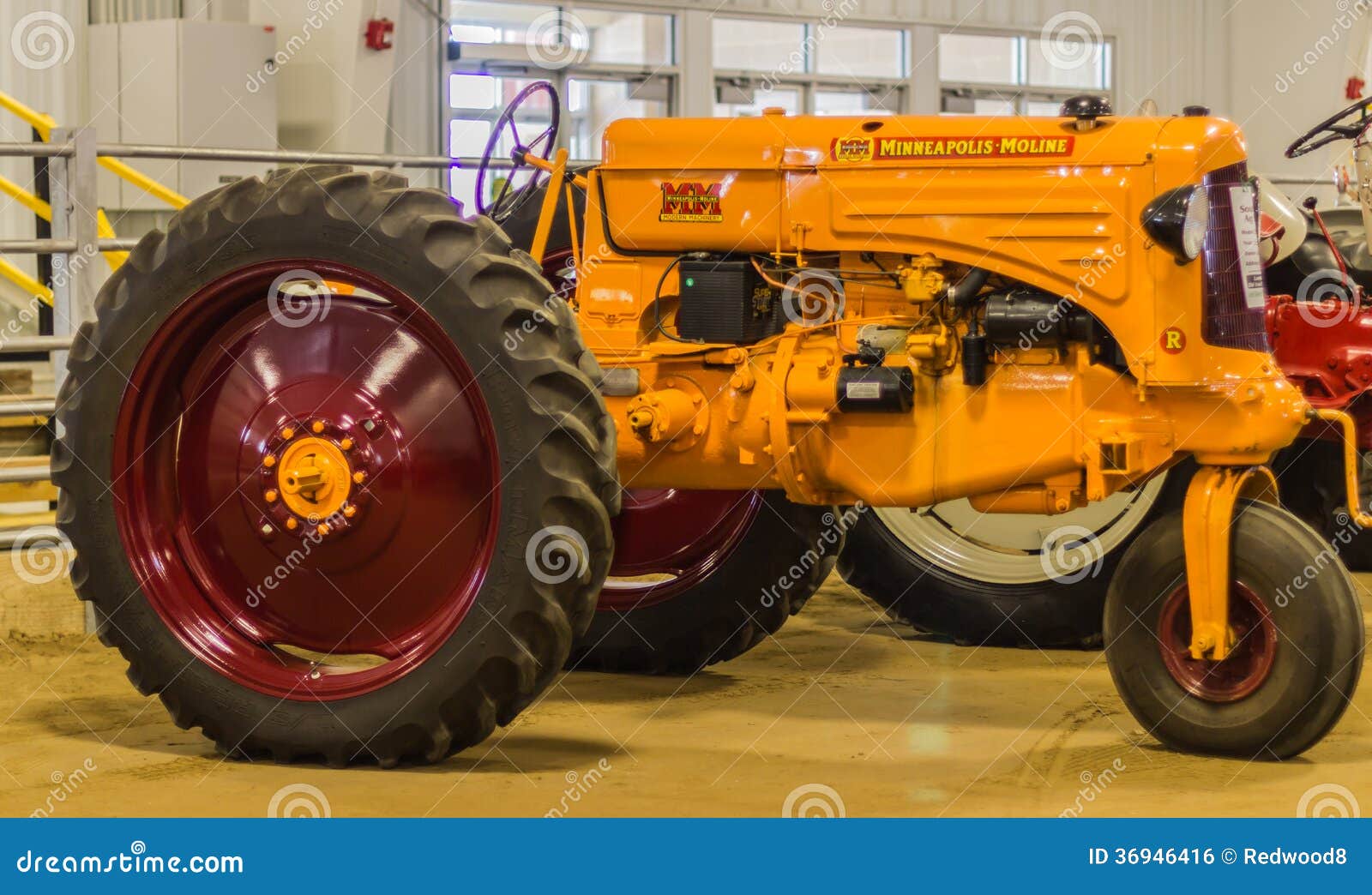 1946 Minneapolis Moline Tractor Editorial Photo - Image of farmer ...