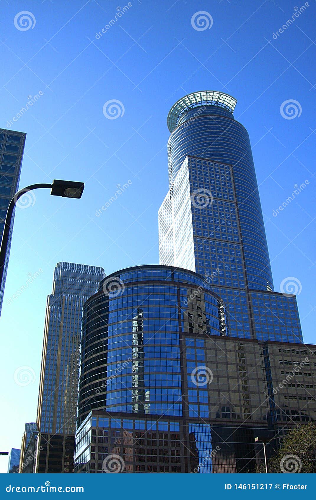Minneapolis Skyscrapers editorial photography. Image of high - 146151217