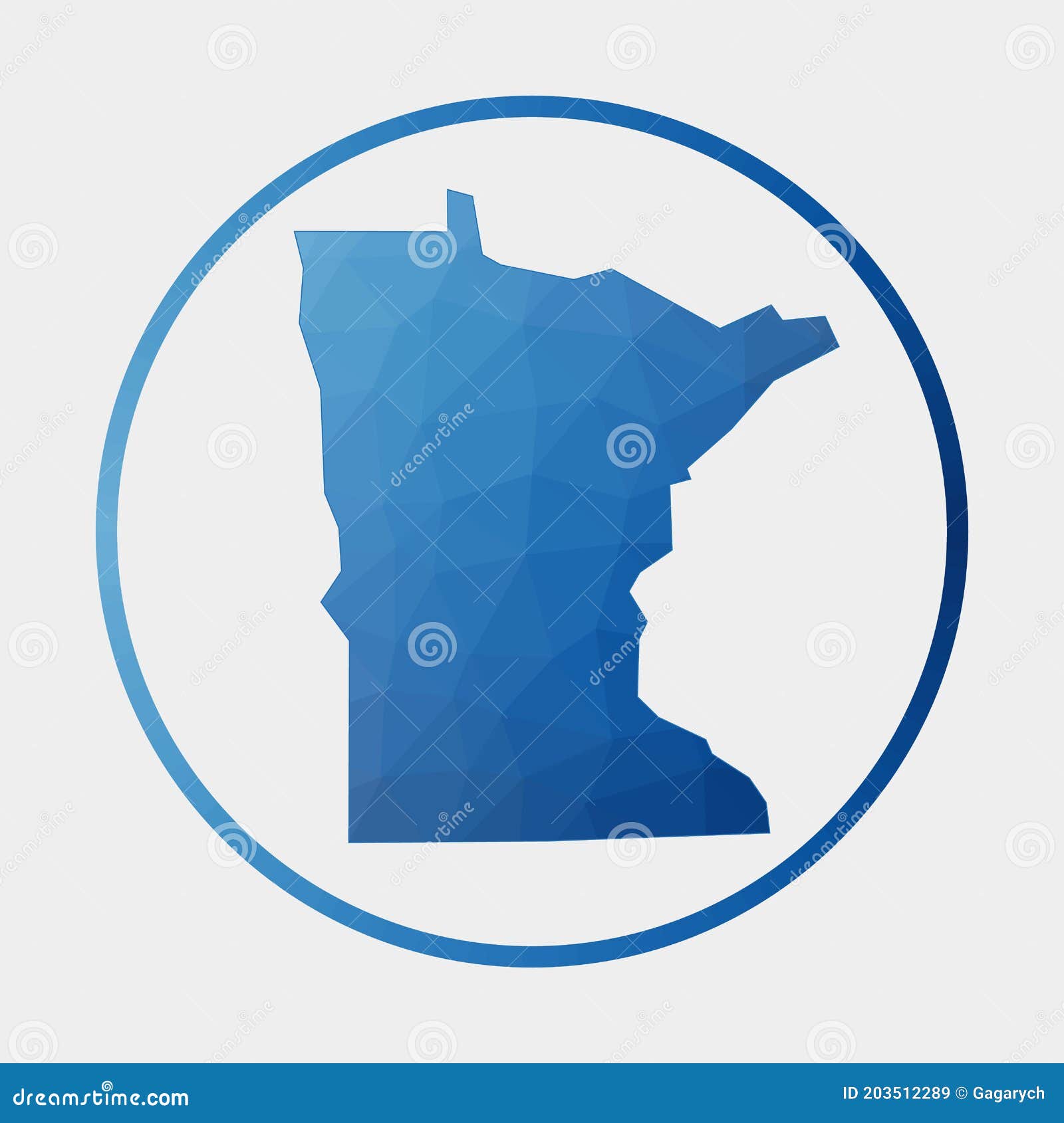 Minnesota icon. stock vector. Illustration of design - 203512289