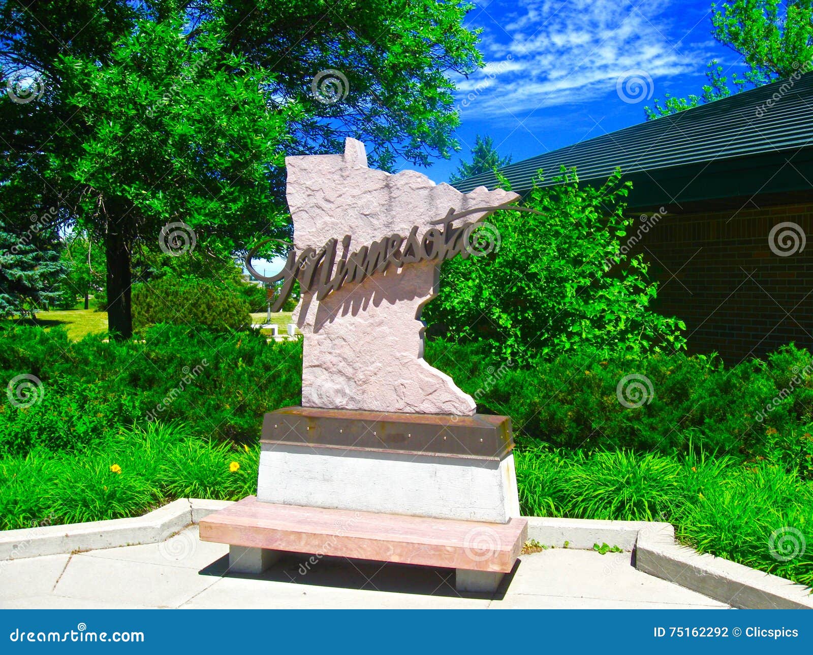Minnesota Sign stock photo. Image of welcome, script - 75162292