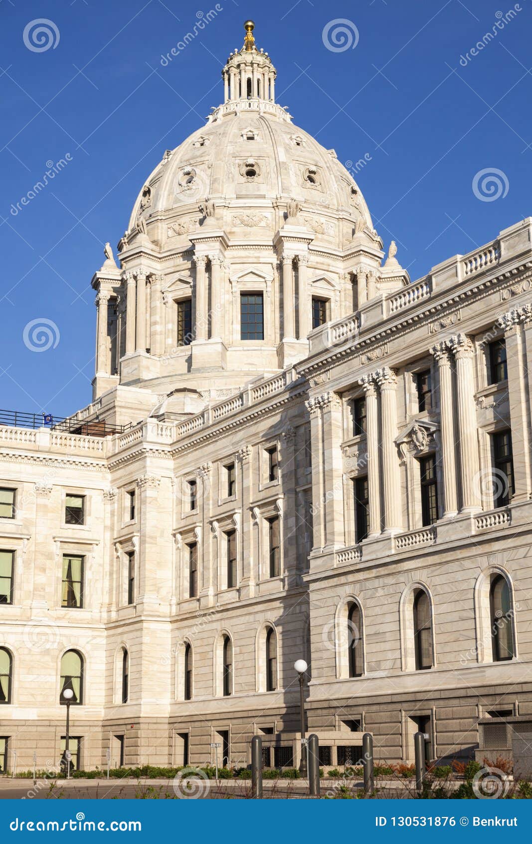 Minnesota State Capitol in St. Paul Stock Photo - Image of minnesota ...