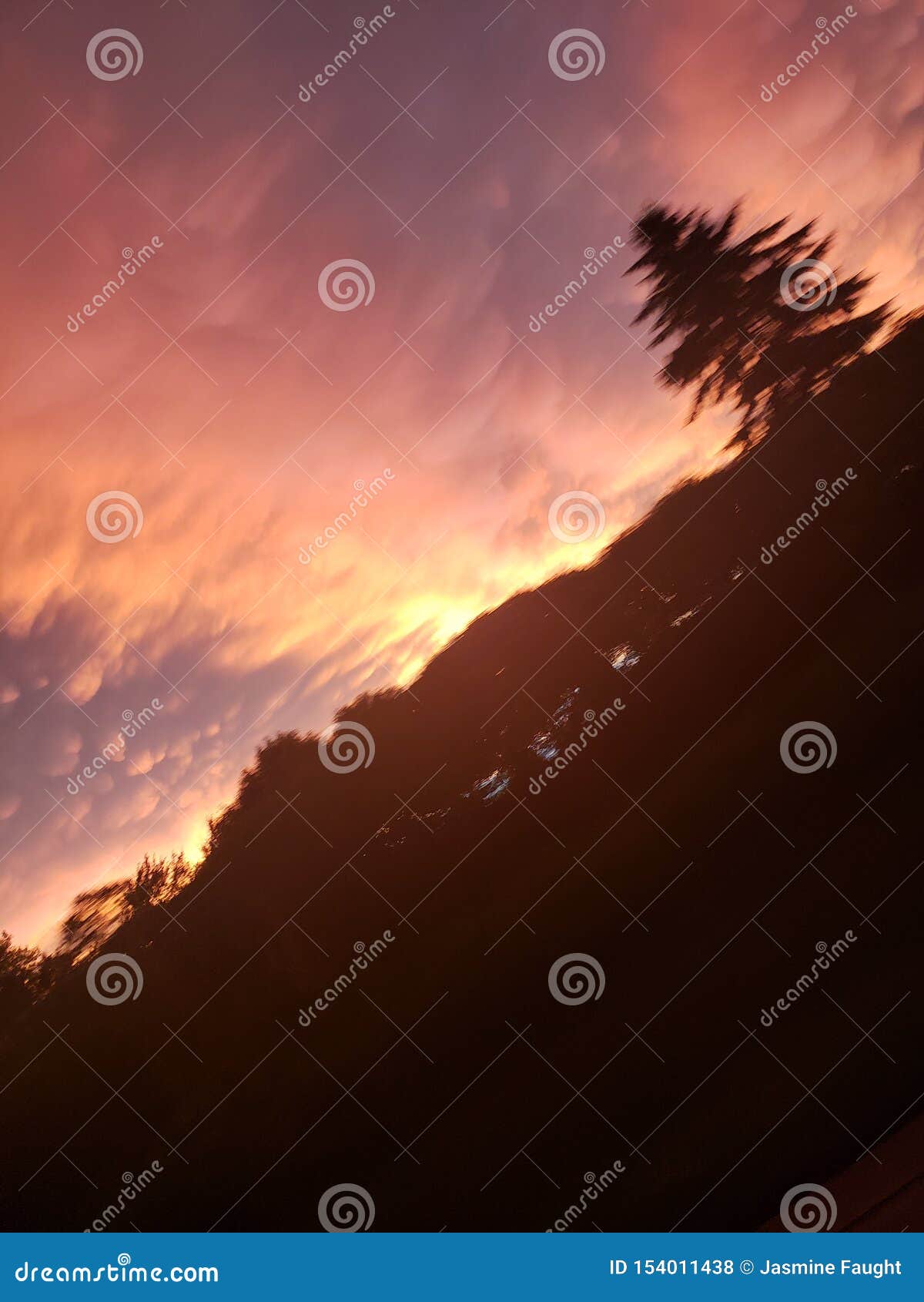 Minnesota sunset stock photo. Image of sunset, blue - 154011438