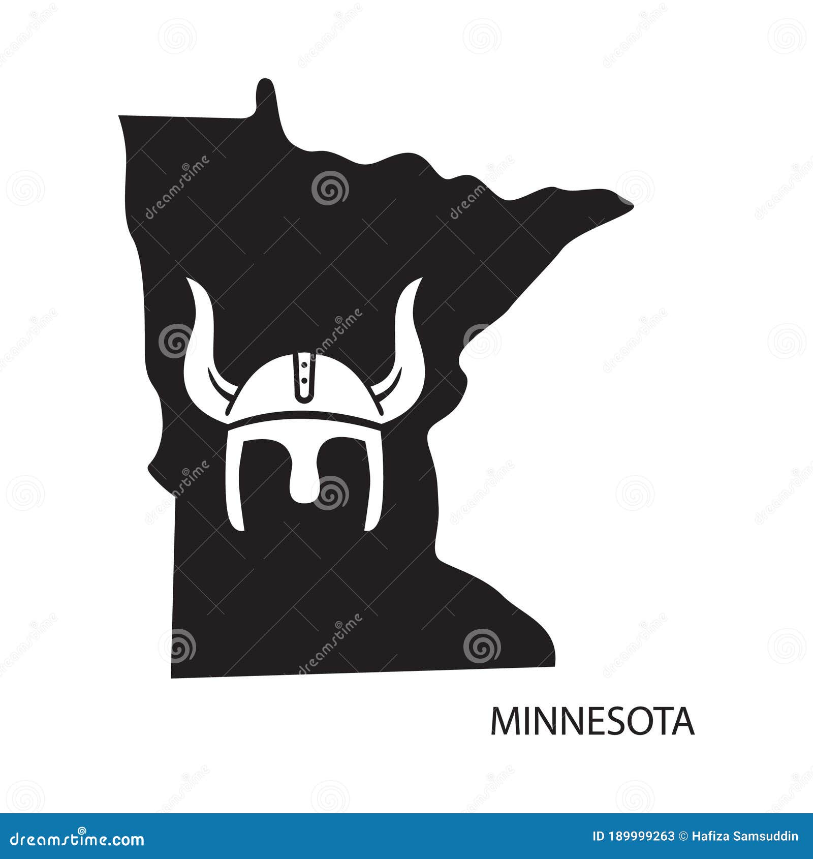 Minnesota. Vector Illustration Decorative Design Stock Vector ...
