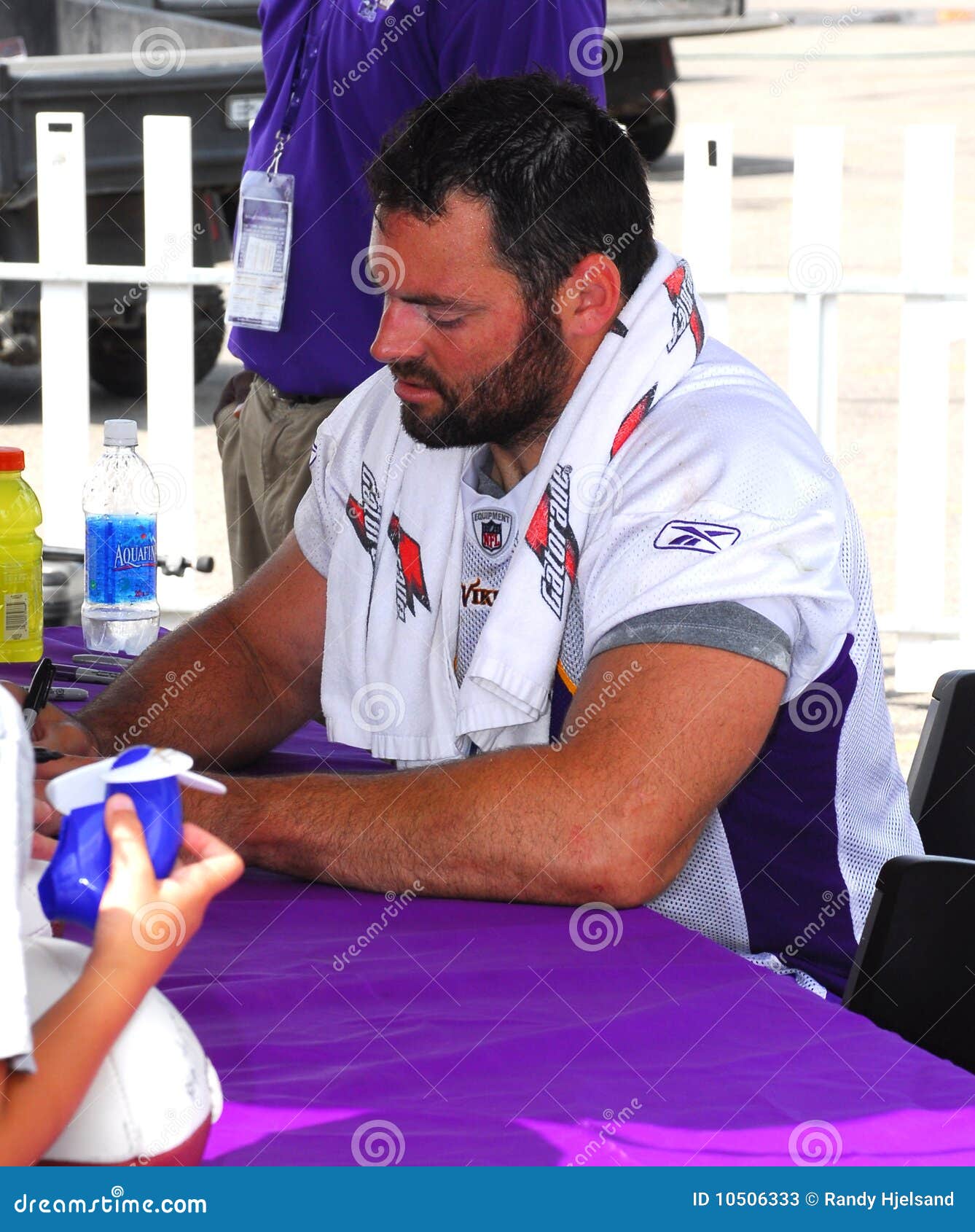 Minnesota Viking Jim Kleinsasser Editorial Stock Photo - Image of ...