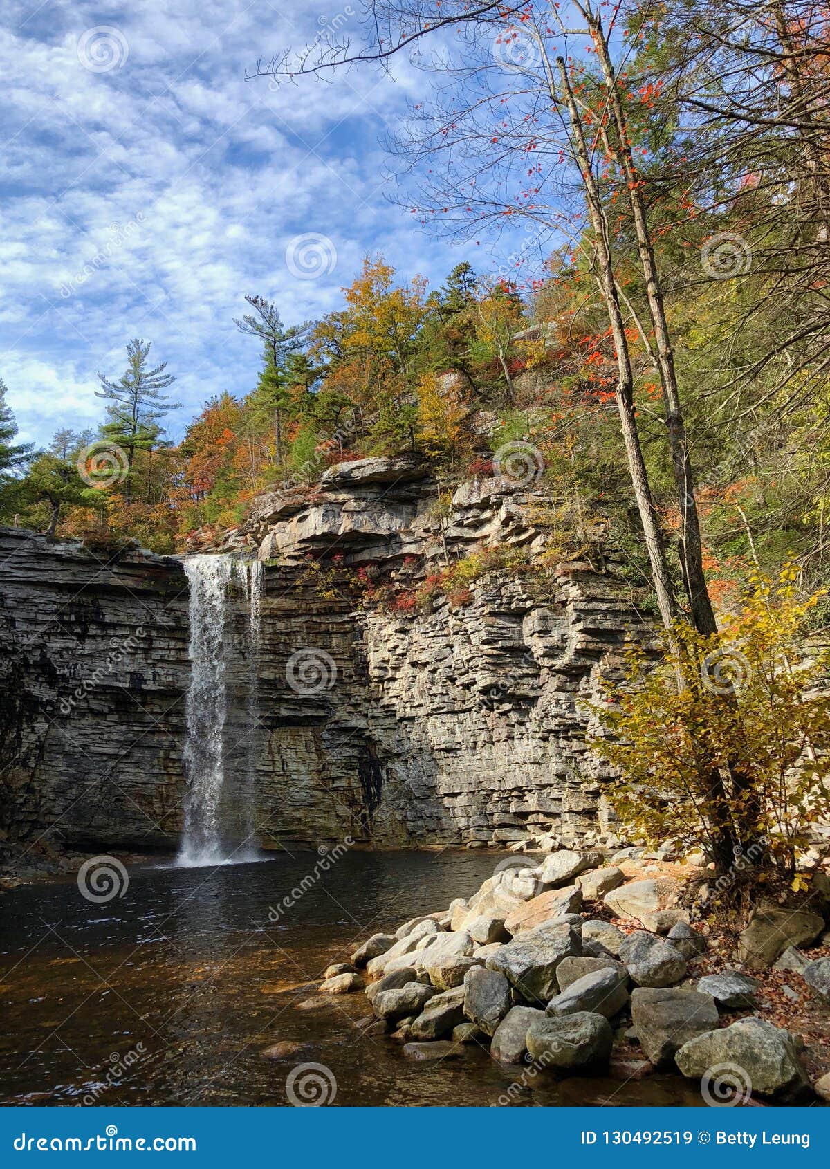 Awosting Falls in Minnewaska State Park Preserve in New York Stock ...