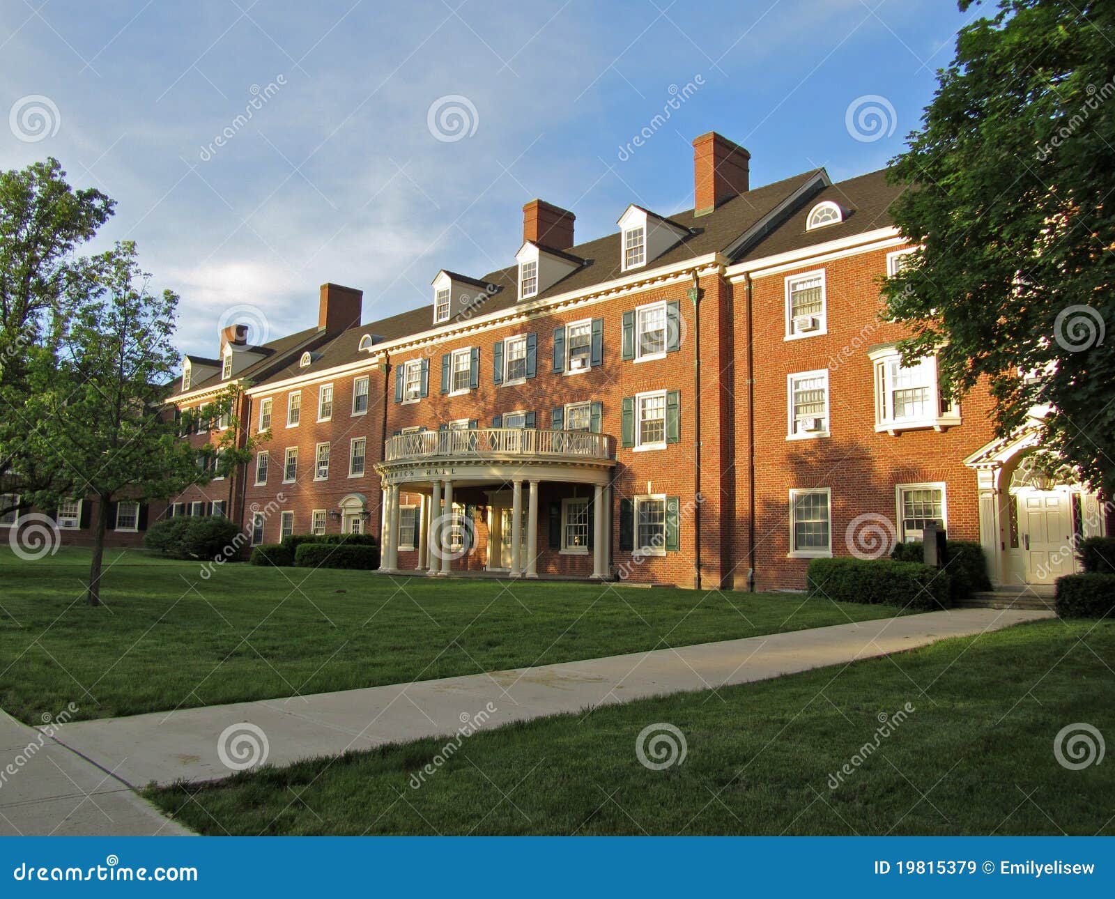 Minnich Hall stock image. Image of hall, learning, classes - 19815379