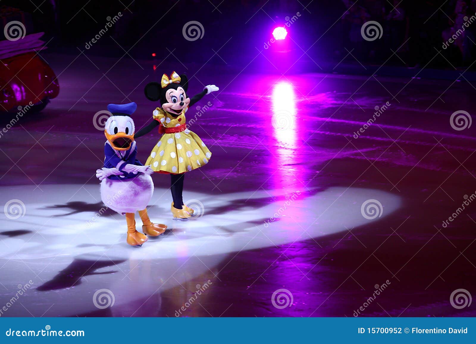 Donald Duck Waving From The Balcony At Walt Disney World Railroad At ...