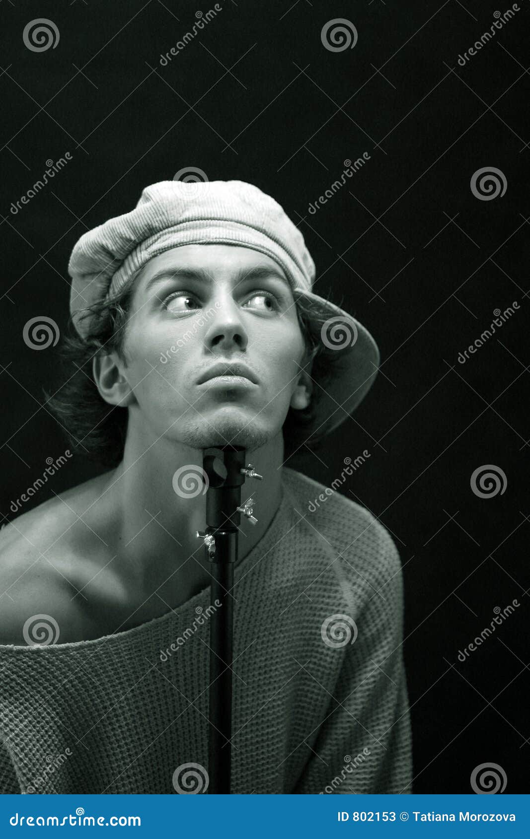 Minor stock image. Image of rest, look, studio, nose, entertainment ...
