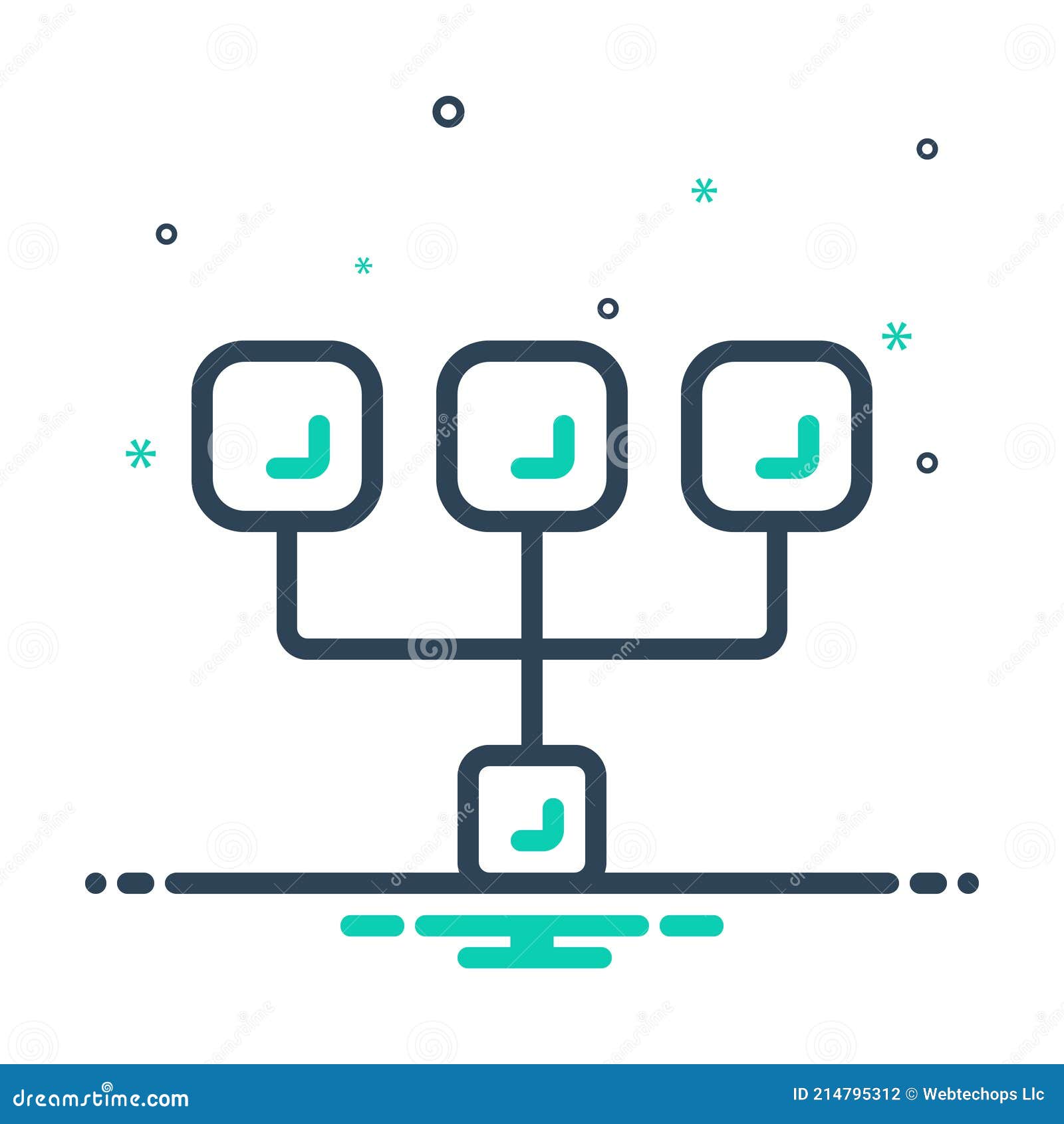 Mix Icon for Minor, Technology and Subtask Stock Vector - Illustration ...