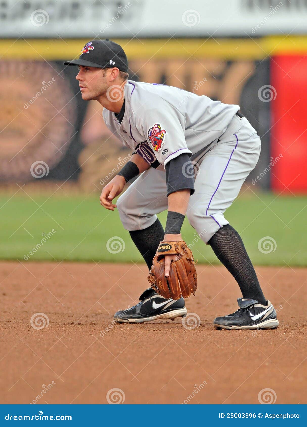 Minor League Baseball - Infielder Defense Editorial Photo - Image of ...