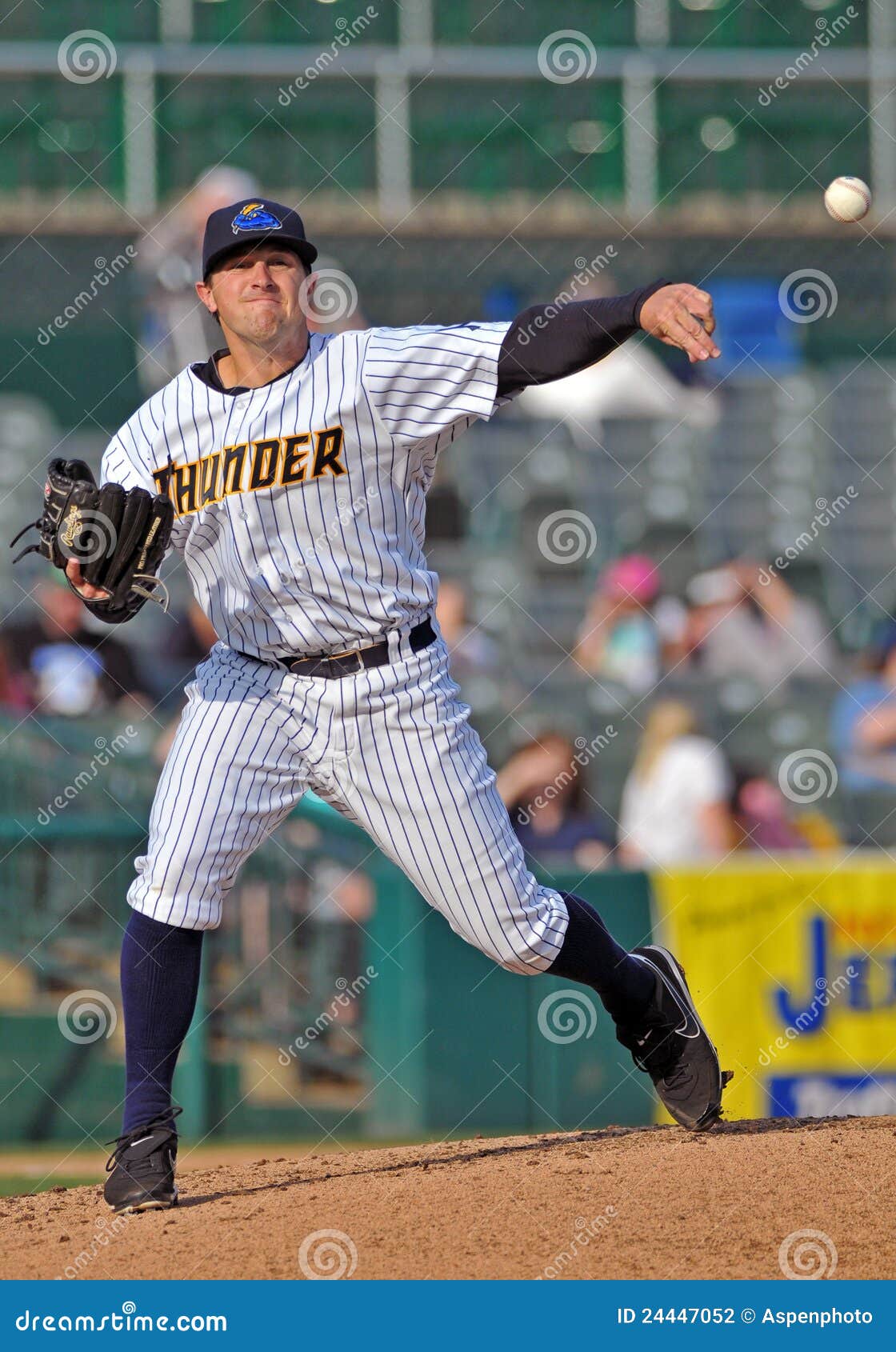 Minor League Baseball - Pick Off Play at First Editorial Photography ...