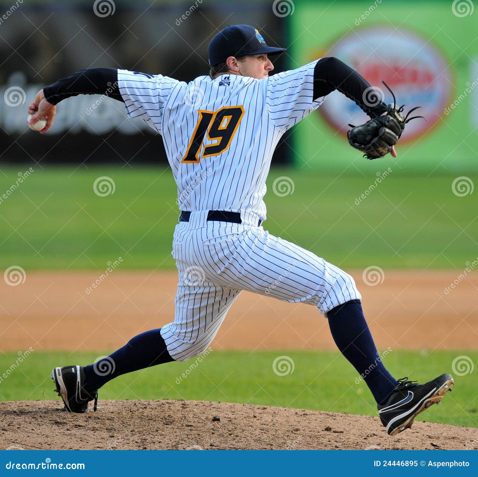 Minor League Baseball - Pitcher Editorial Image - Image of athletics ...