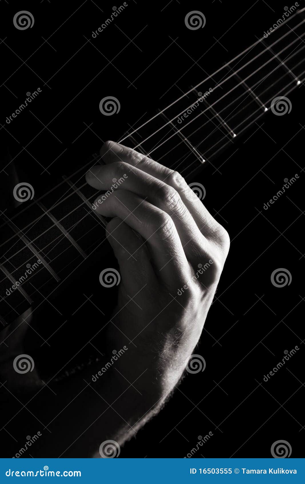 Minor ninth chord (E7b9) stock image. Image of pressing - 16503555