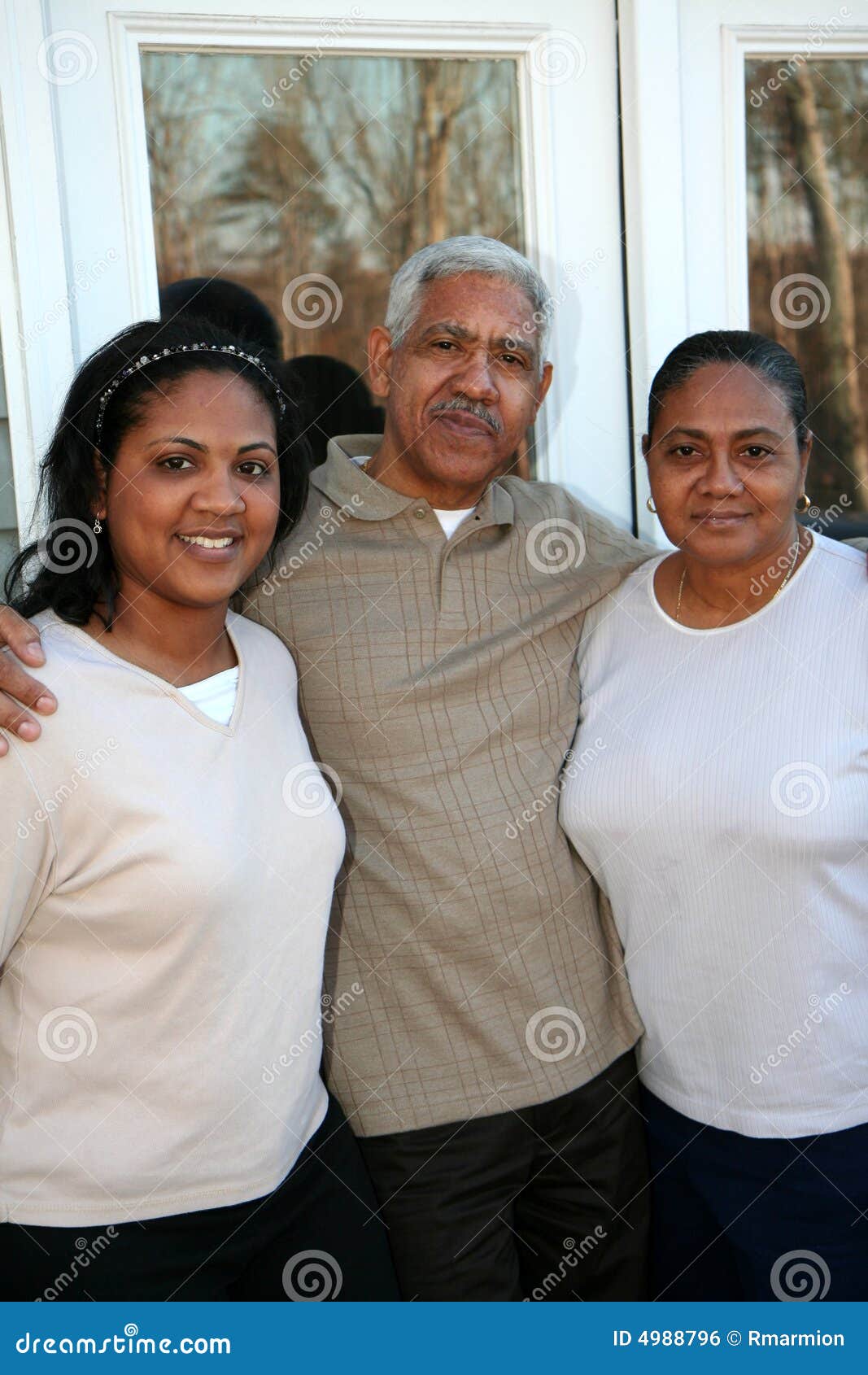 Minority Family stock photo. Image of girl, minority, house - 4988796