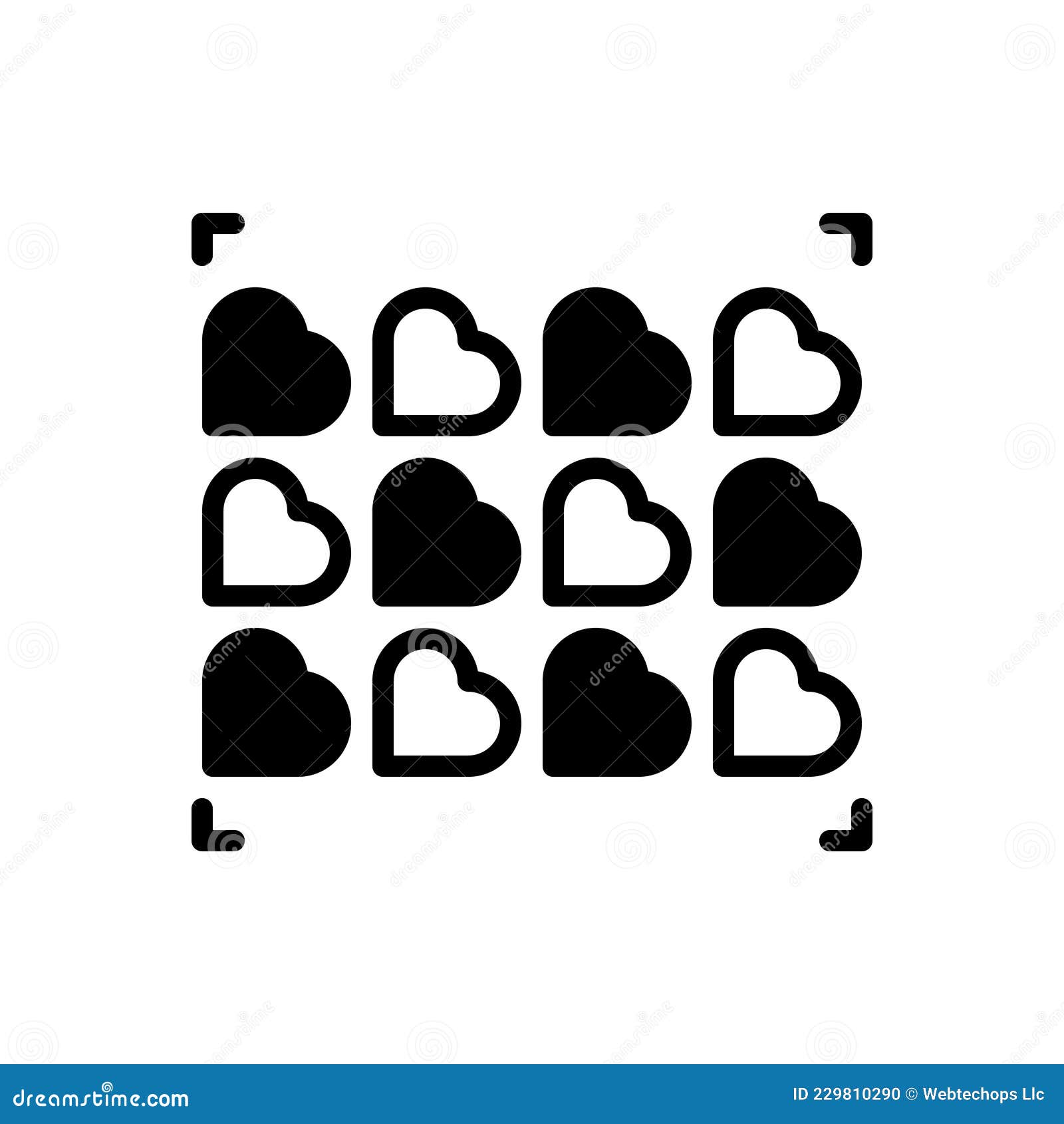 Black Solid Icon for Minority, Social and Group Stock Vector ...