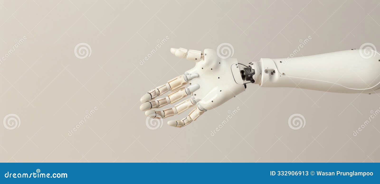 Minority Individual Using a Custom Prosthetic Limb in a Studiolit ...