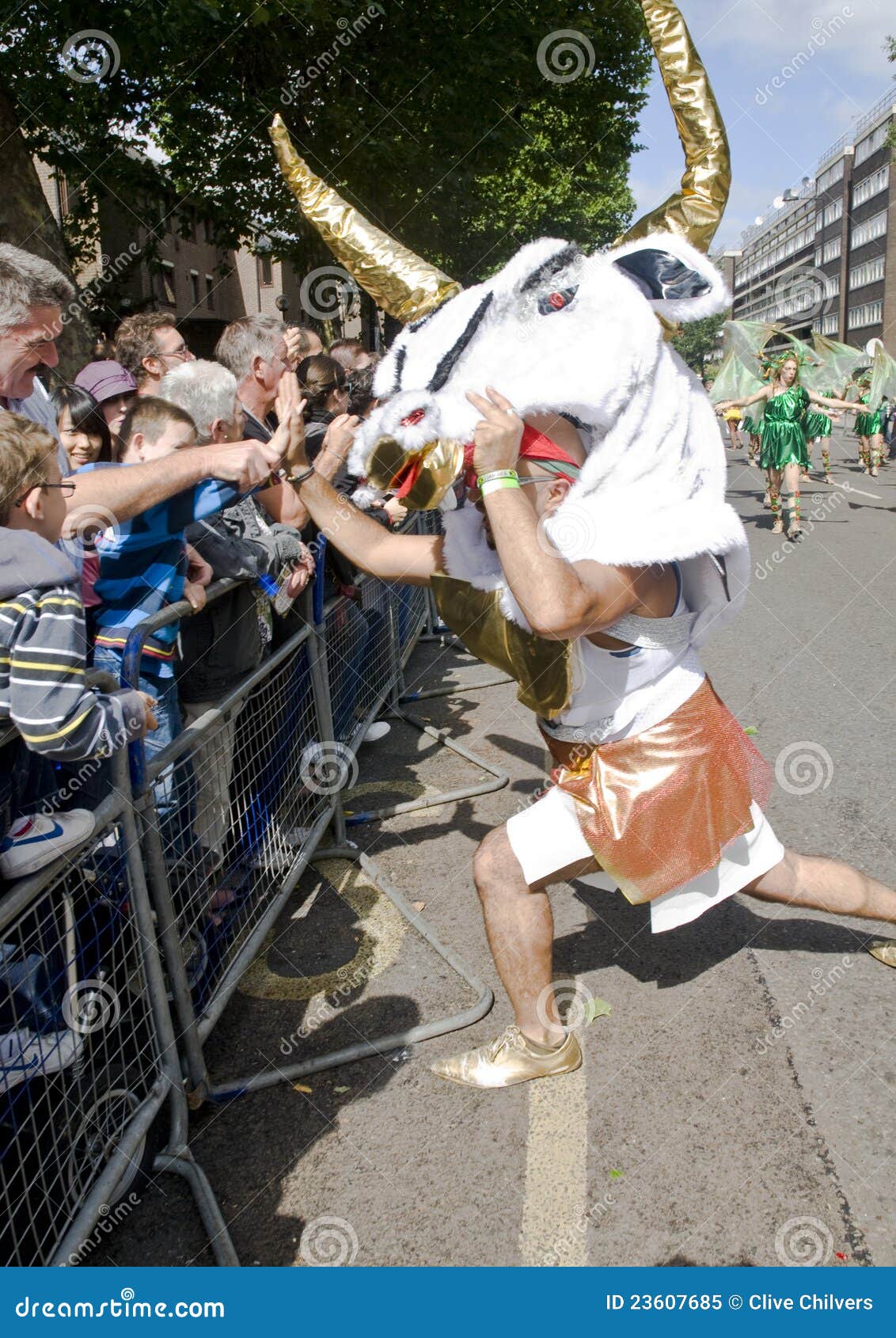 Minotaur Dancer from the London School of Samba Editorial Image - Image ...