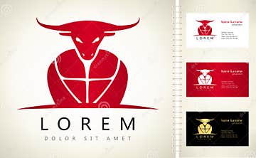 Minotaur logo vector stock vector. Illustration of minotaur - 118934057