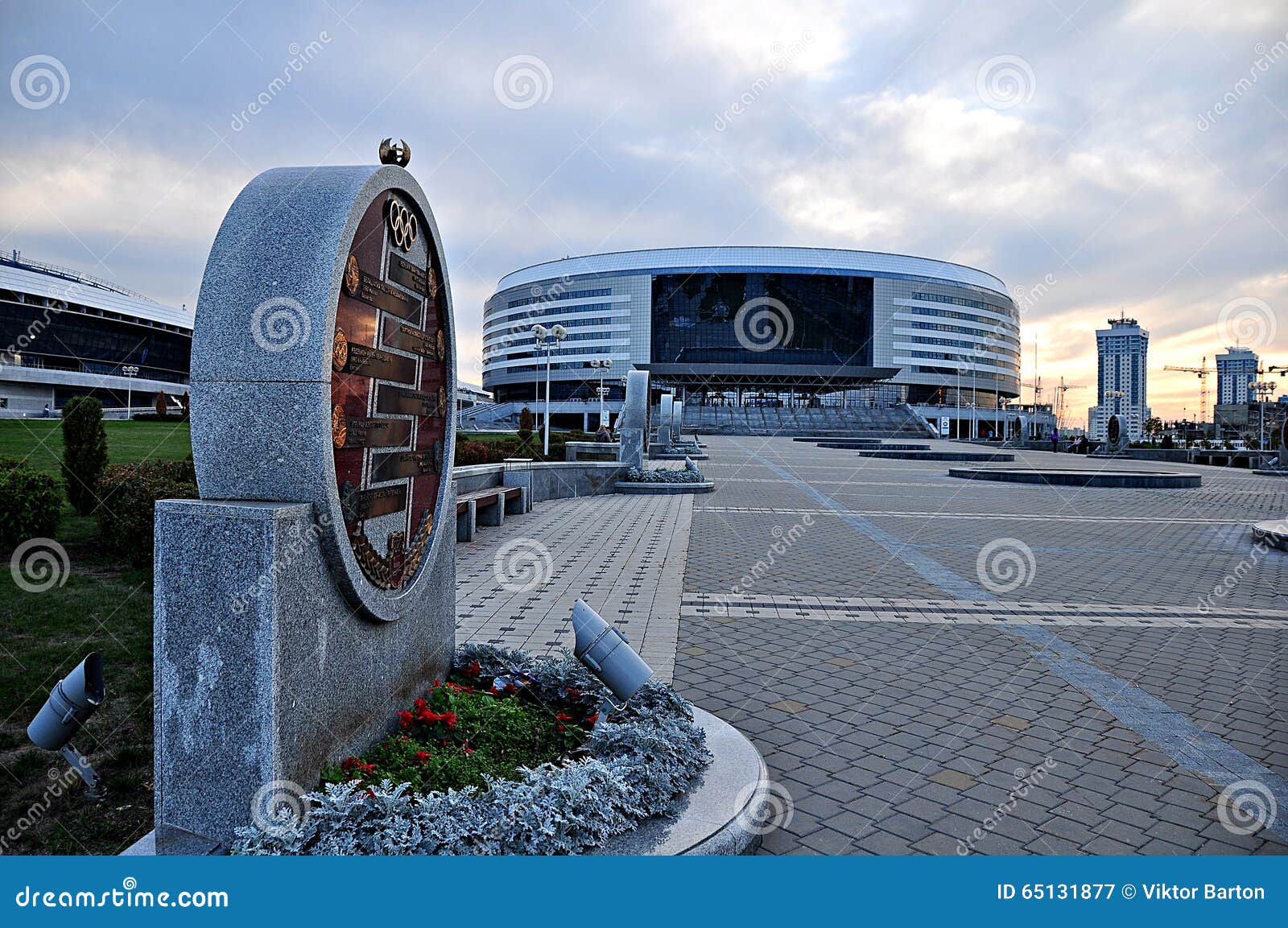 Minsk-Arena editorial photography. Image of walk, belarus - 65131877