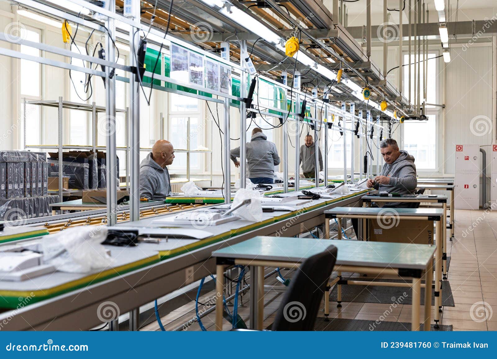 Minsk, Belarus - Dec 15, 2021: Photo of a Plant for Assembling ...