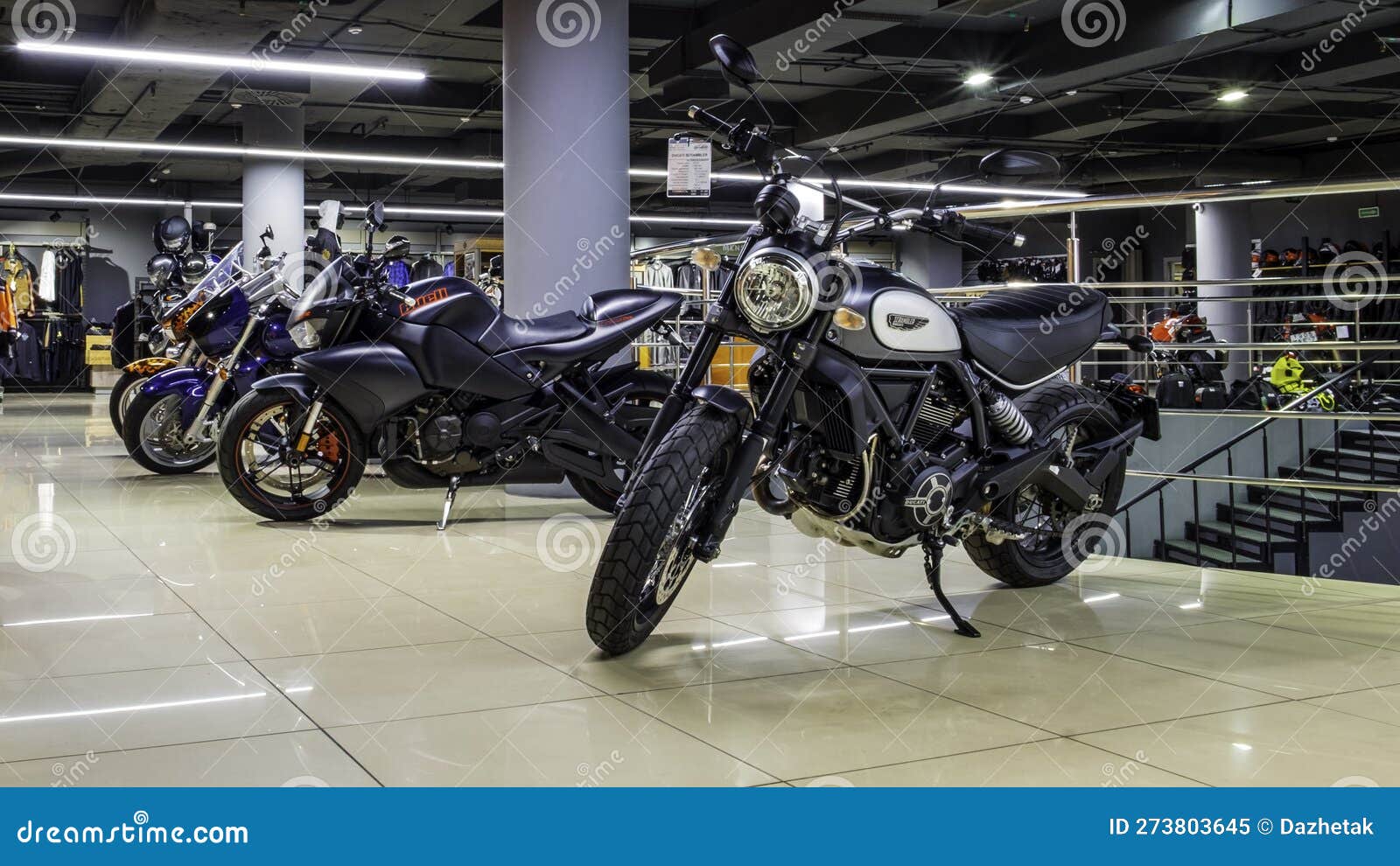 Motorcycles store inside editorial image. Image of store - 273803645