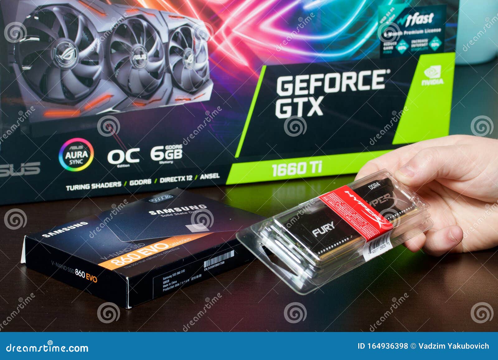 MINSK, BELARUS - NOVEMBER 25, 2019: a Man is Considering Components for ...