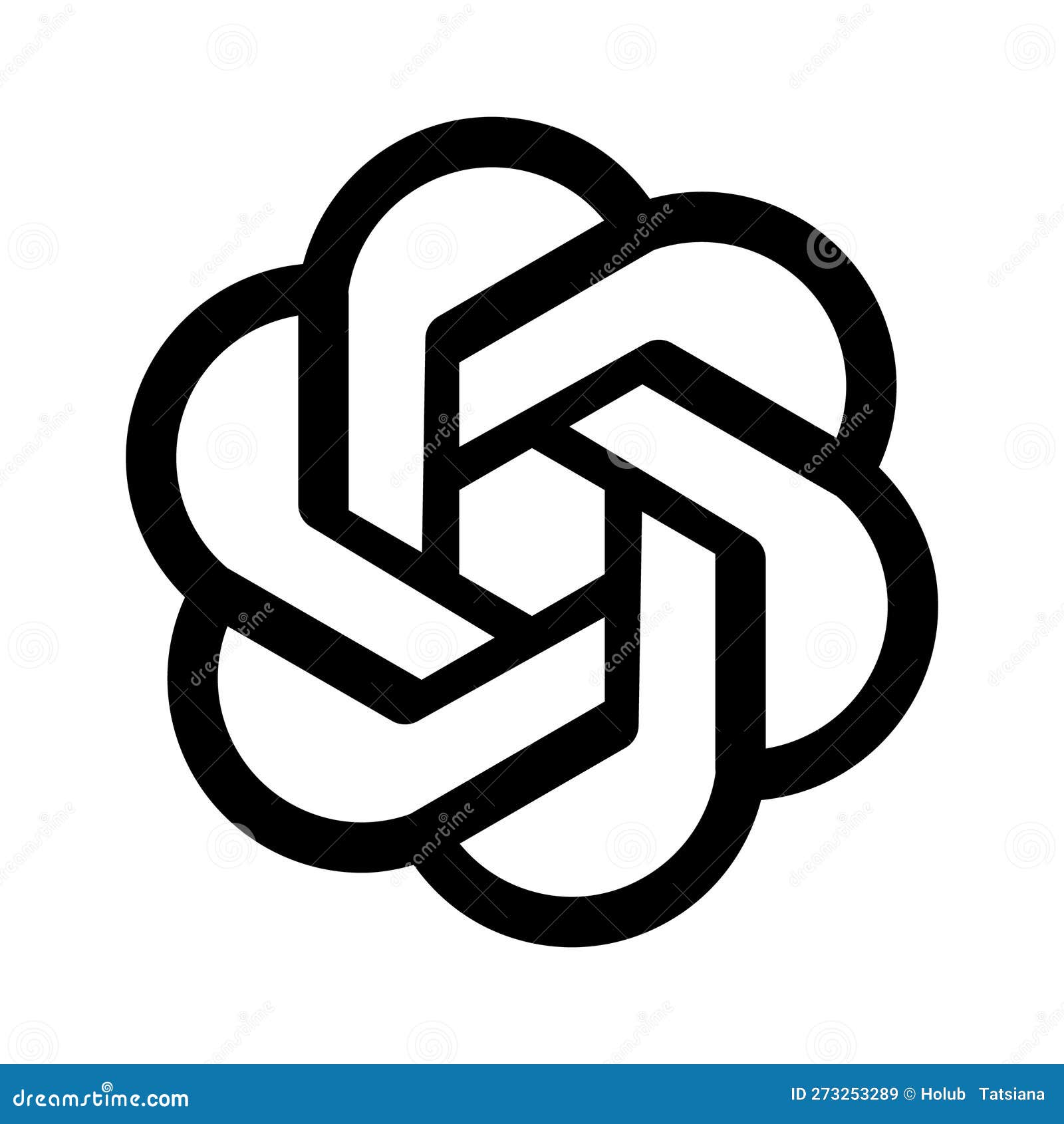 ChatGPT Logo Vector, AI Chatbot By OpenAI Vector, ChatGPT Logos For ...