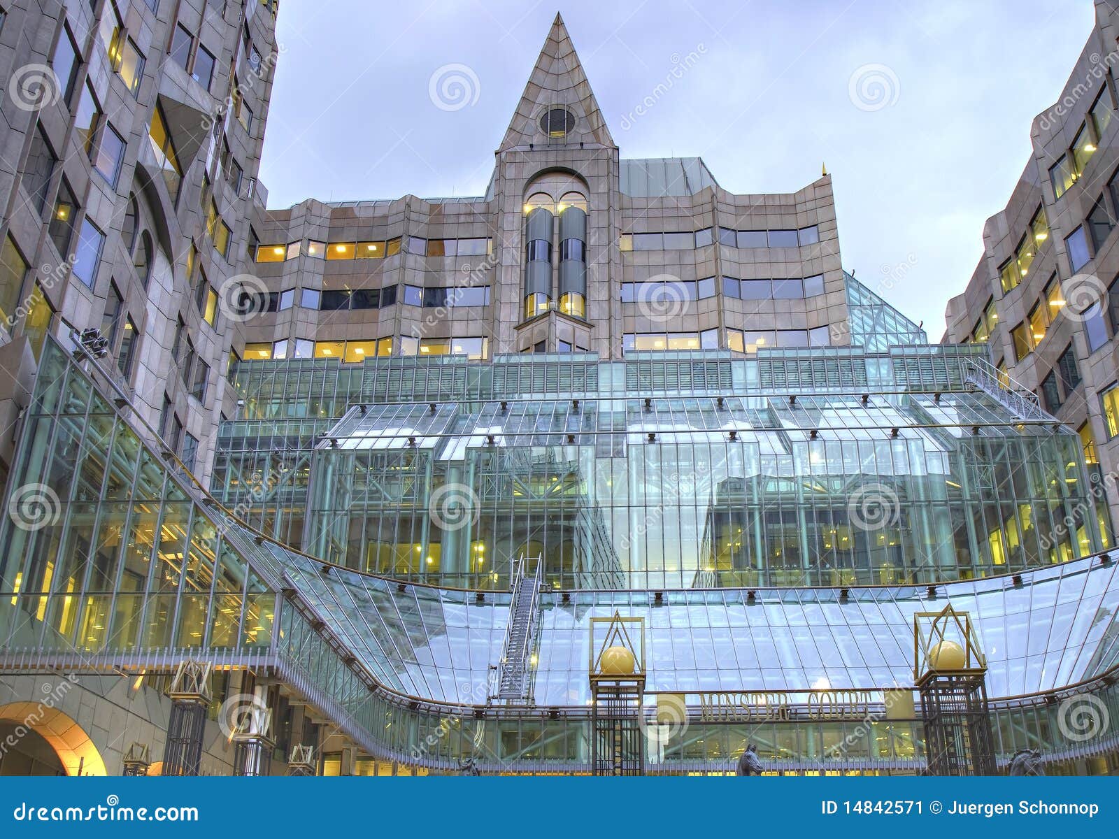 Minster Court stock image. Image of urban, building, office - 14842571