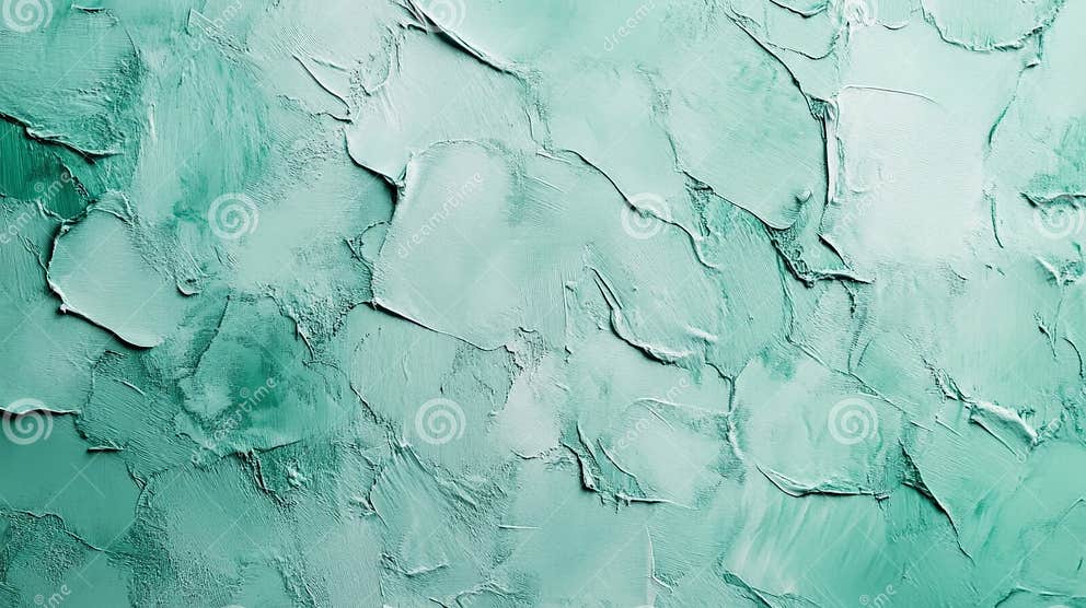 A Mint Abstract Background with a Rough, Textured Surface. the Subtle ...