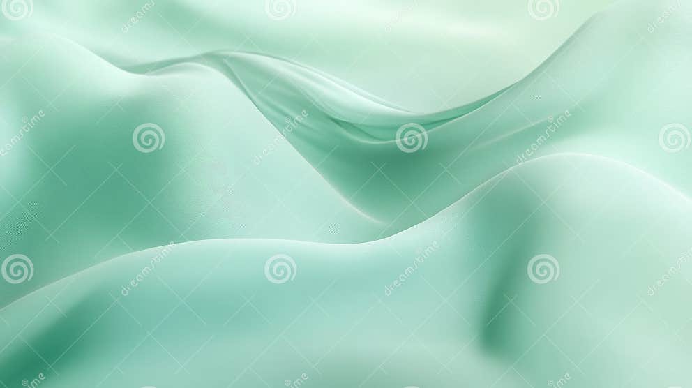 A Mint Abstract Background with a Soft, Blurred Gradient. the Smooth ...