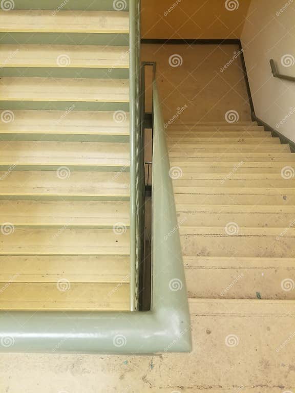Mint Concrete Stairs stock photo. Image of mint, beam - 264128458