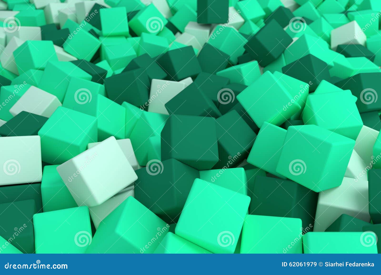 Mint cubes stock illustration. Illustration of emerald - 62061979