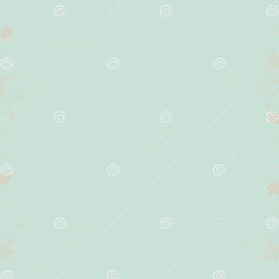 Mint Green Background with Subtle Floral Pattern Stock Illustration ...
