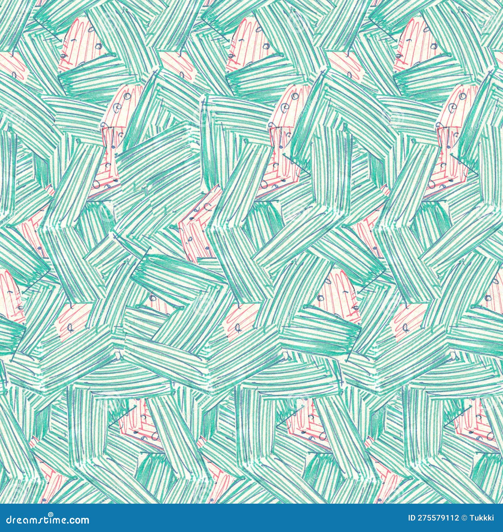 Mint Green Cross Hatched Texture Stock Illustration - Illustration of scribble, maze: 275579112