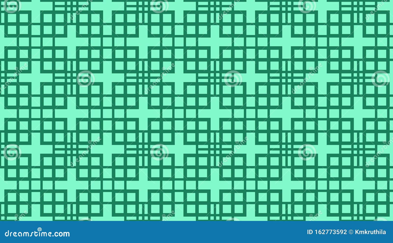 Mint Green Seamless Square Pattern Background Vector Image Stock Vector ...