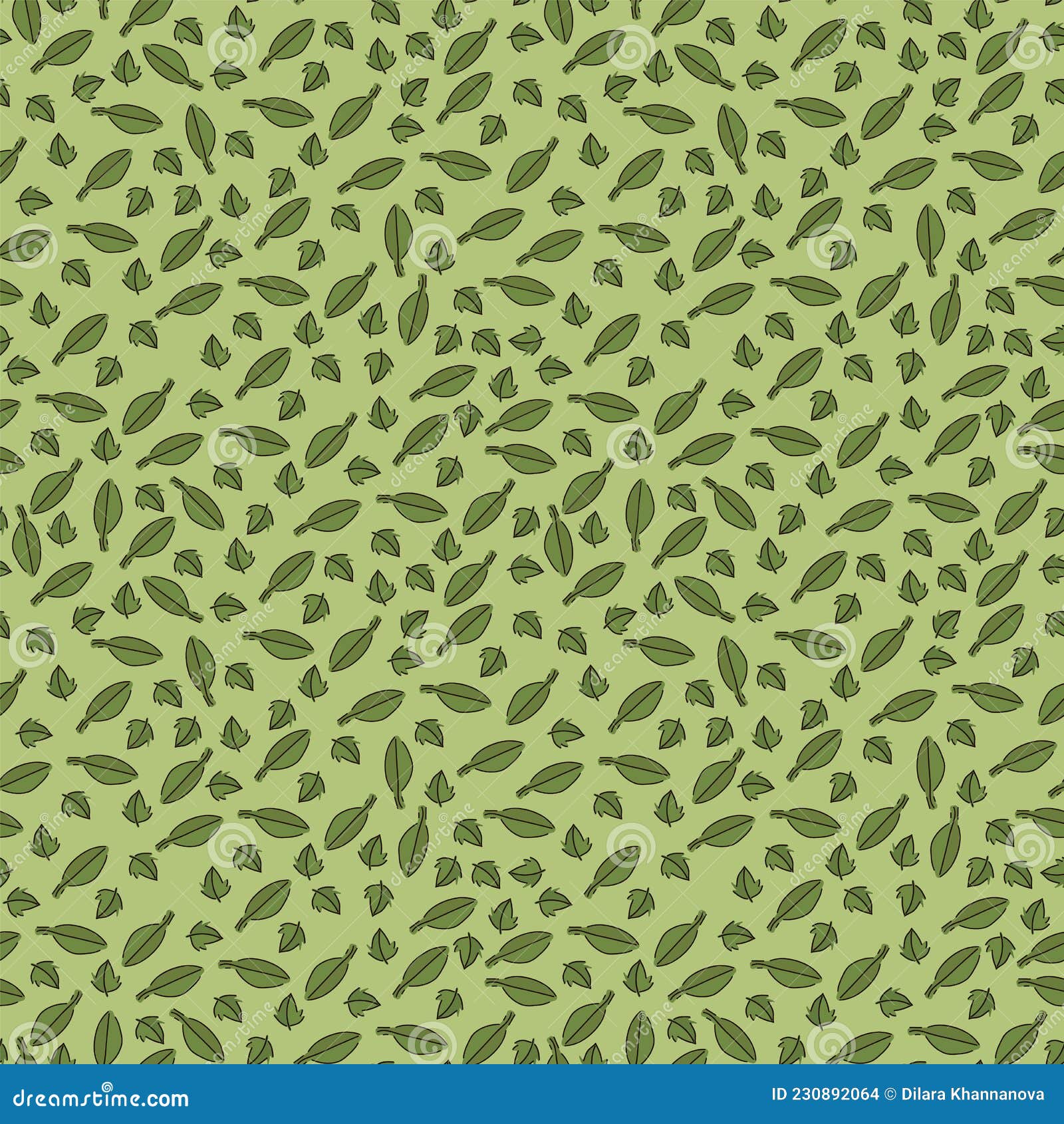 Mint-herbal Natural Tea Pattern. Tea Time. a Substrate for Herbal ...