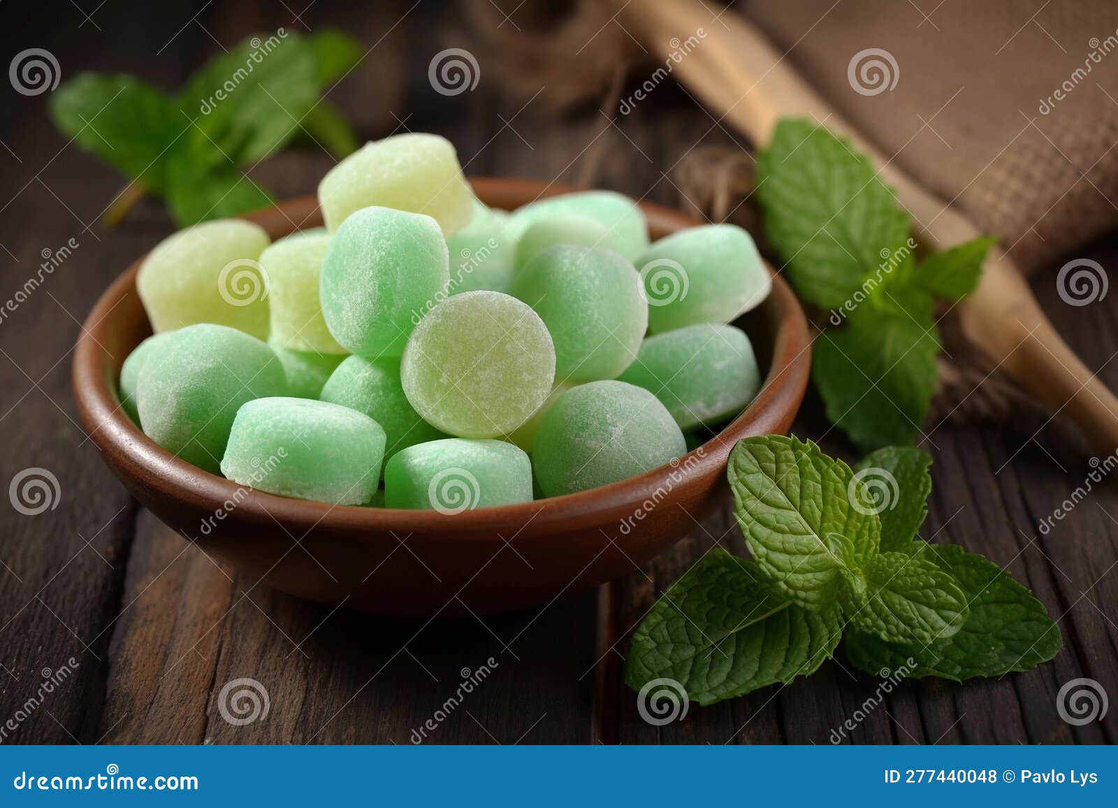 Mint Jelly Candies. AI Generated Stock Illustration - Illustration of ...