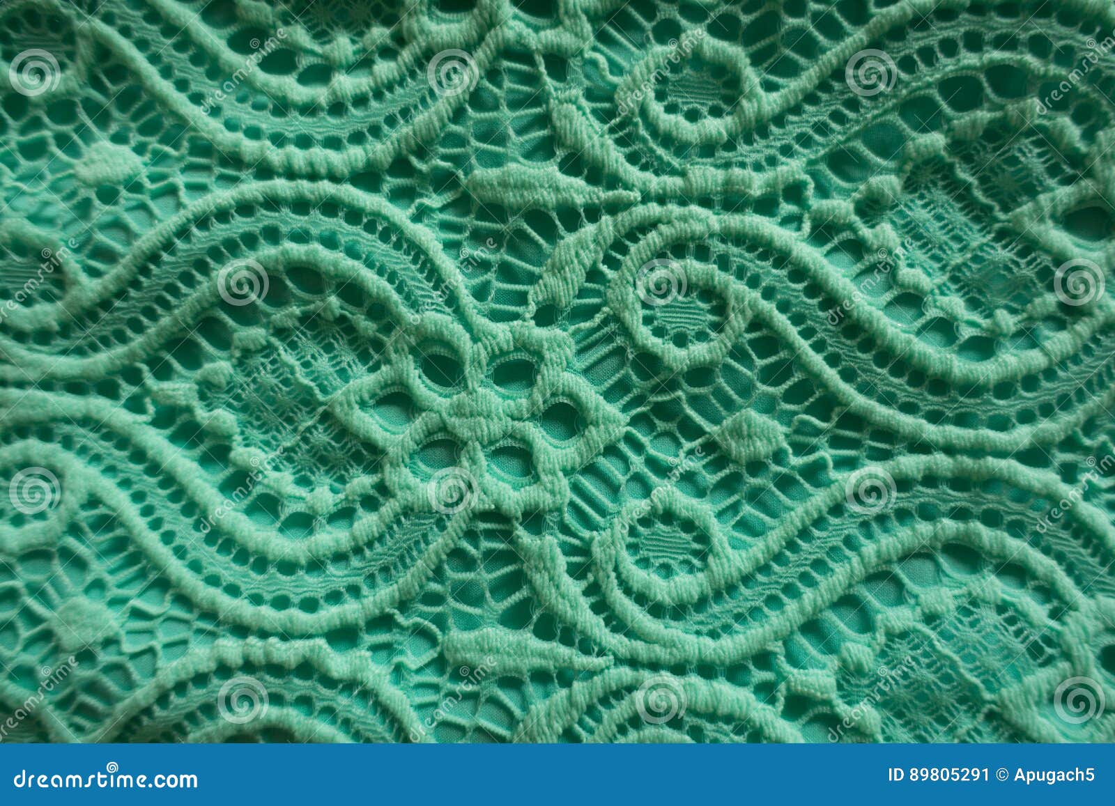 Mint lace fabric stock image. Image of fashion, perforated - 89805291