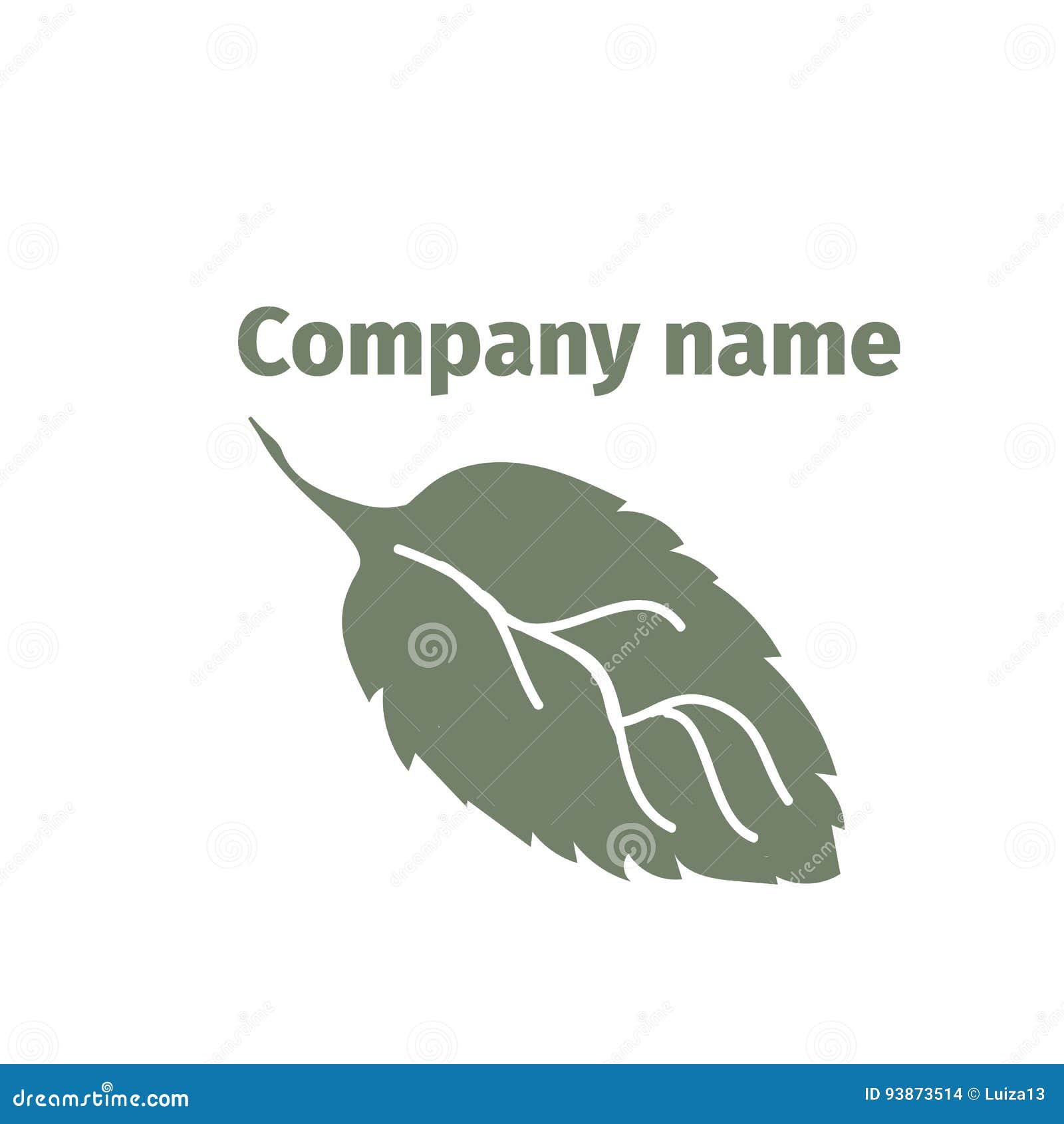 Mint. Logo for company stock vector. Illustration of flat - 93873514