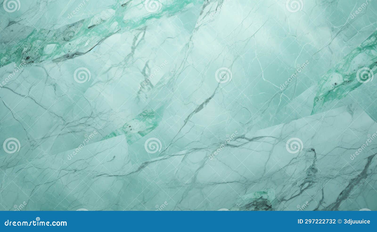 Mint Marble with Concrete Horizontal Background. Stock Illustration ...
