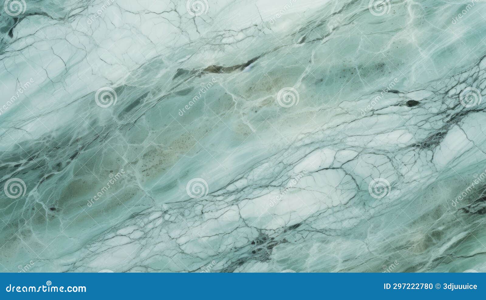 Mint Marble with Granite Horizontal Background. Stock Illustration ...