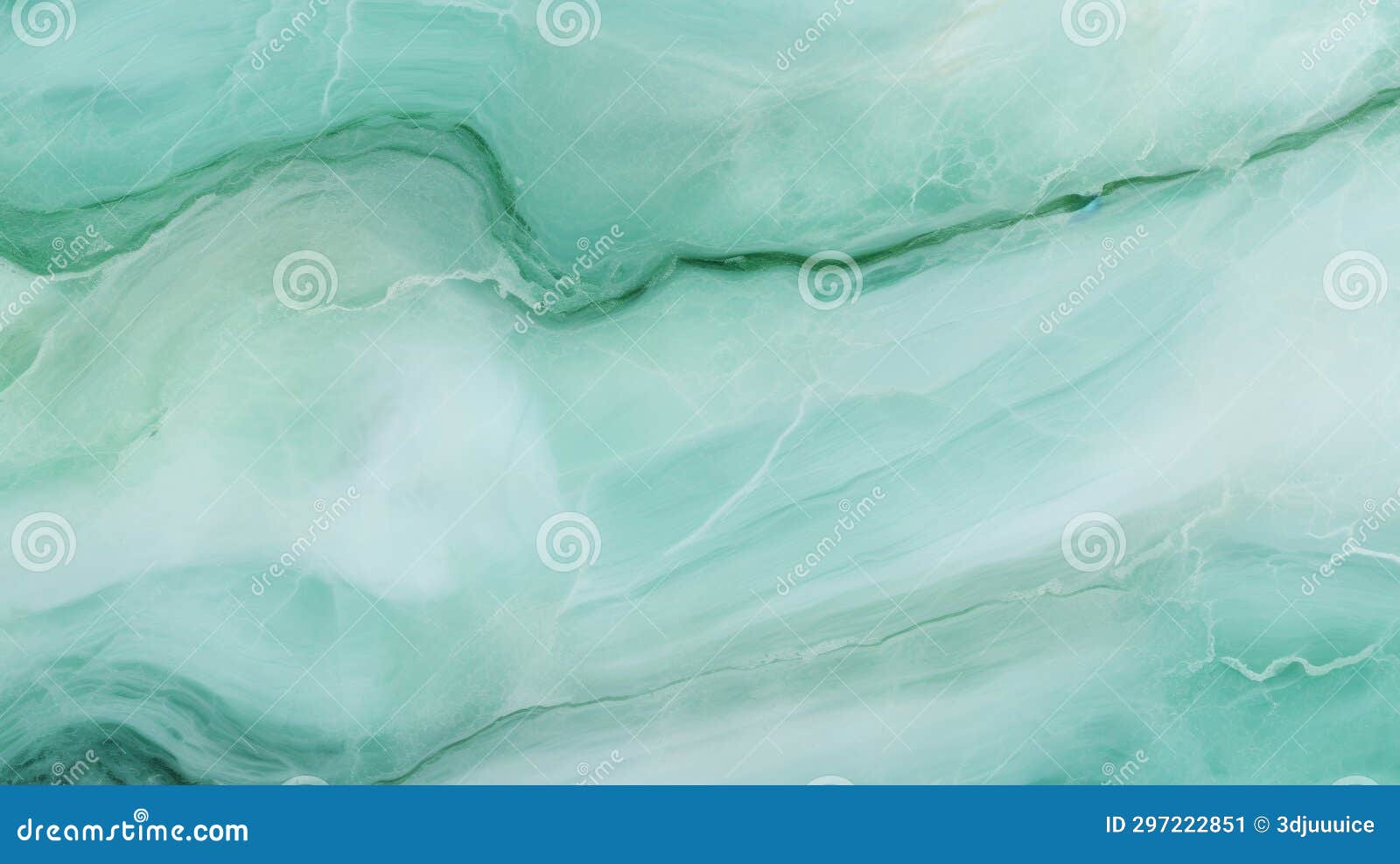 Mint Marble with Onyx Horizontal Background. Stock Illustration ...