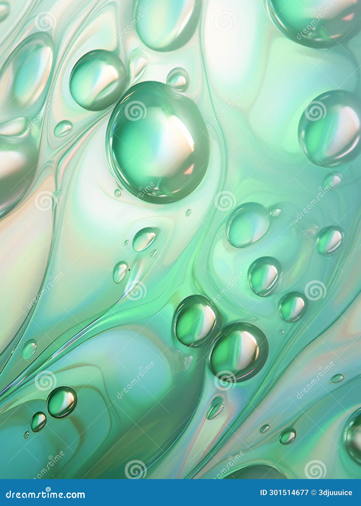 Mint Marble With Obsidian Vertical Background. Stock Image ...