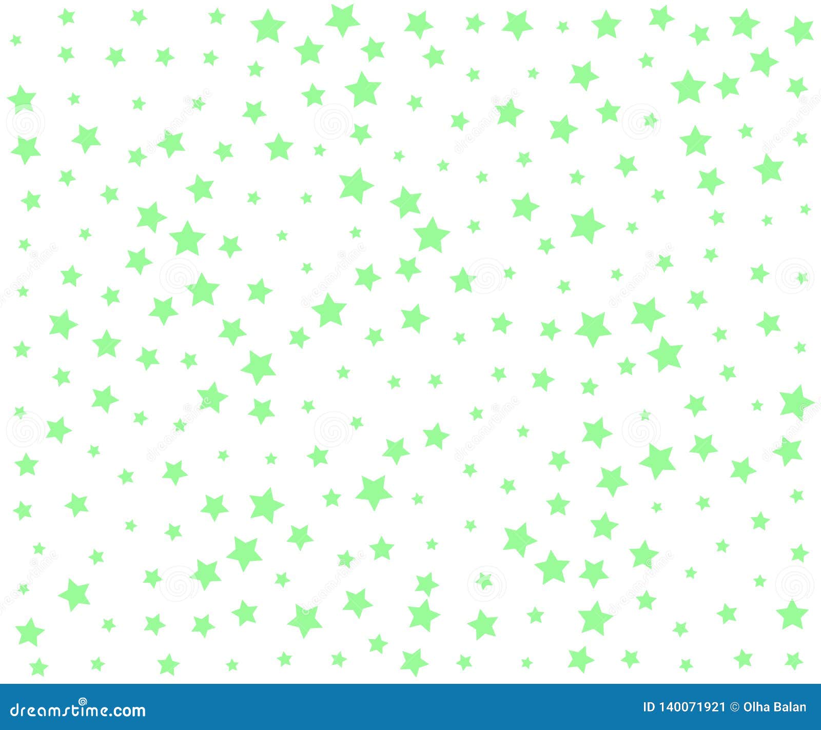Mint Stars Banner stock vector. Illustration of decorative - 140071921