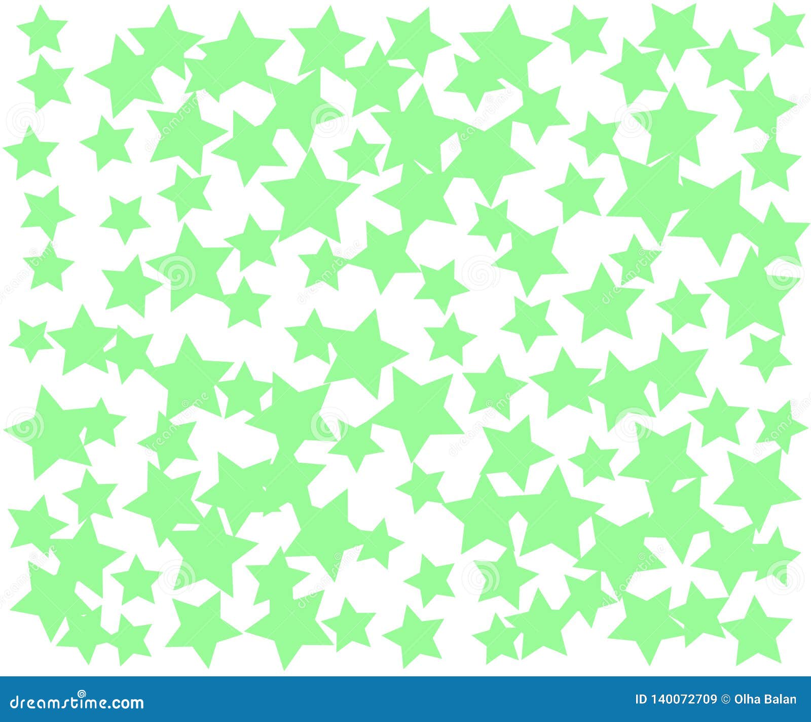 Mint Stars Banner stock vector. Illustration of festive - 140072709
